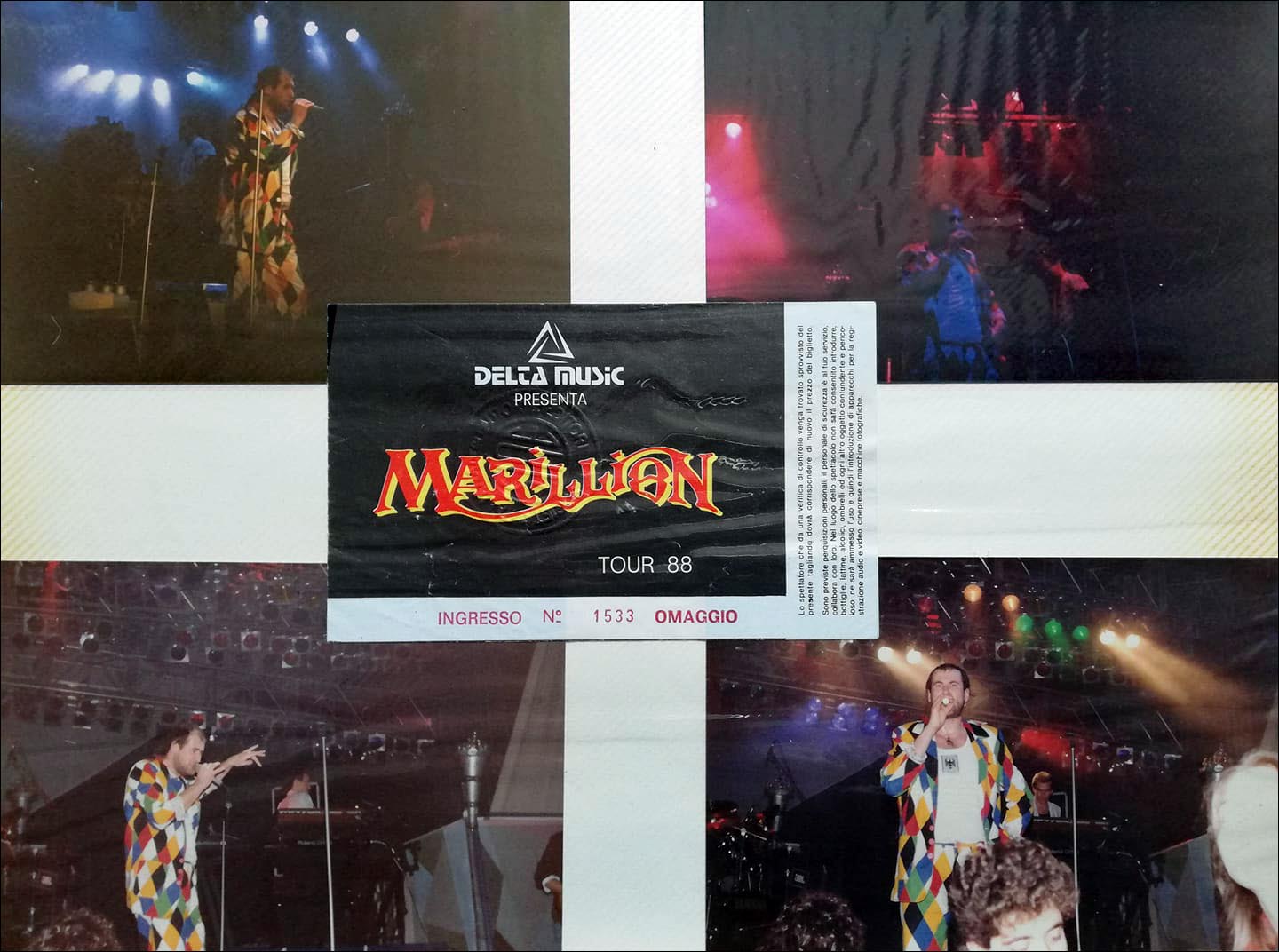 1988 - Marillion Setlists 1980-1988