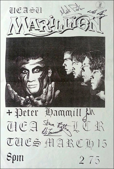1983 - Marillion Setlists 1980-1988