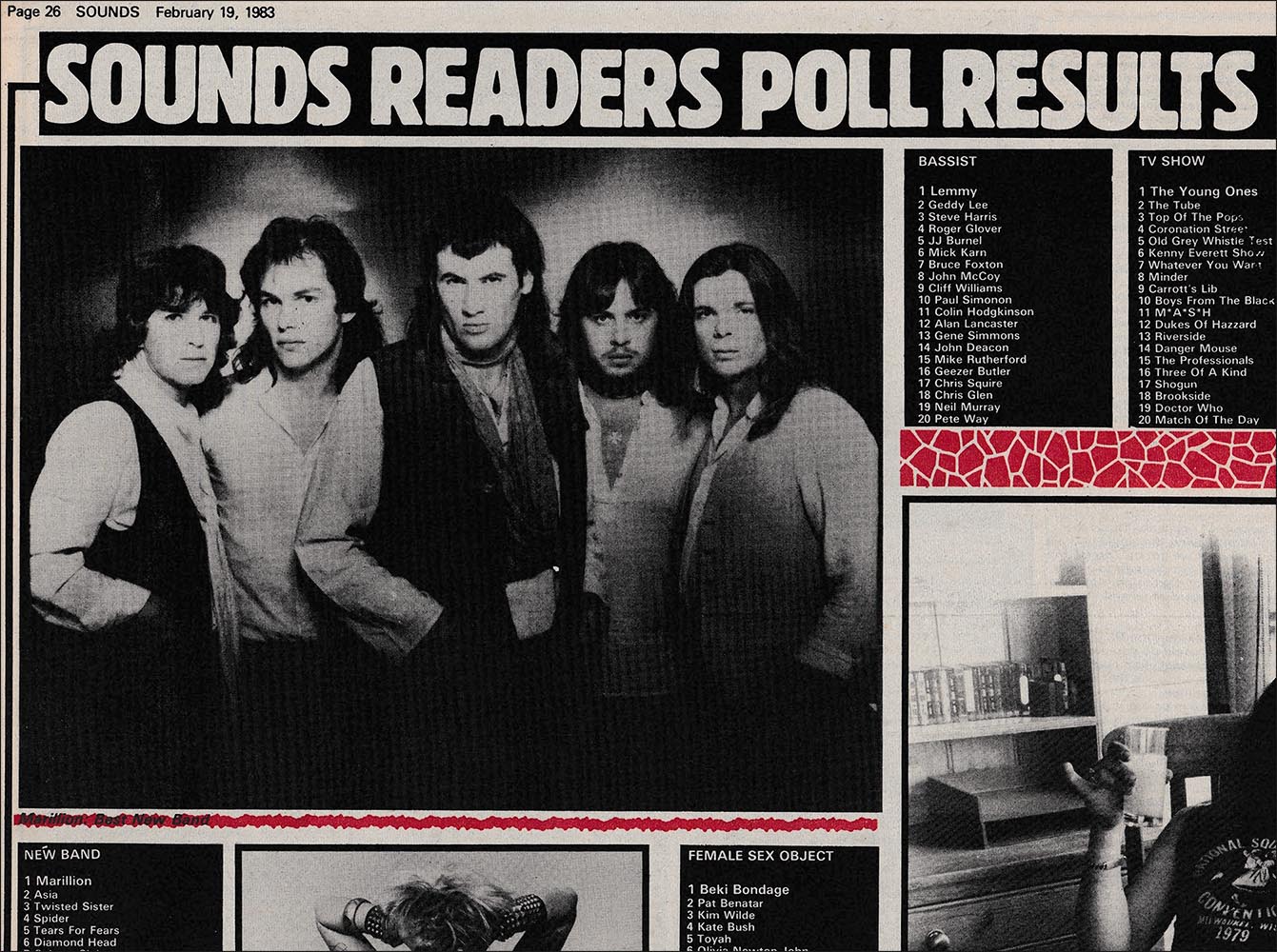 1983 - Marillion Setlists 1980-1988